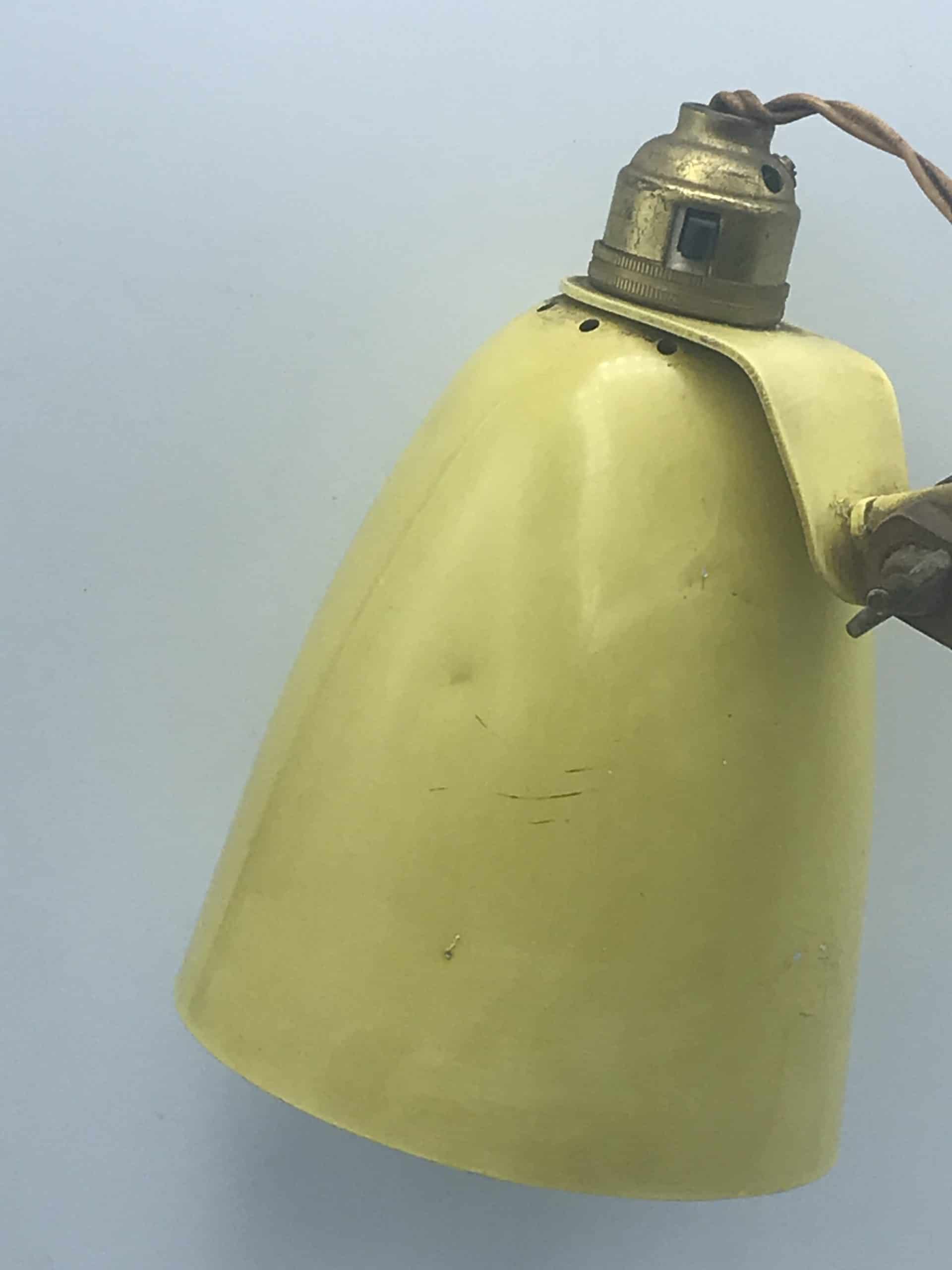 Antique Vintage 1960s Mac Lamp Anglepoise Desk Lamp Wood Arms | Antiques Arena