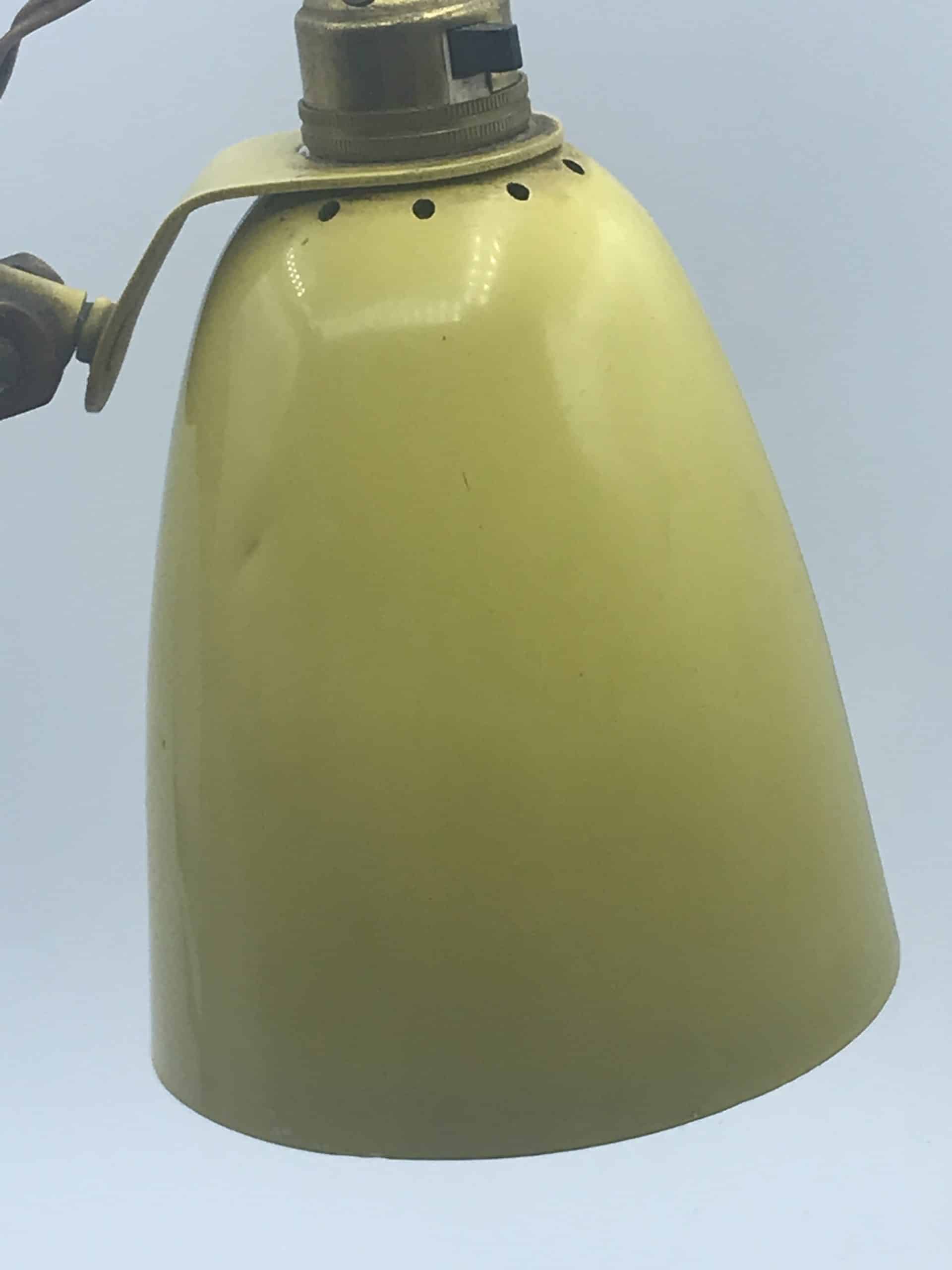 Antique Vintage 1960s Mac Lamp Anglepoise Desk Lamp Wood Arms | Antiques Arena