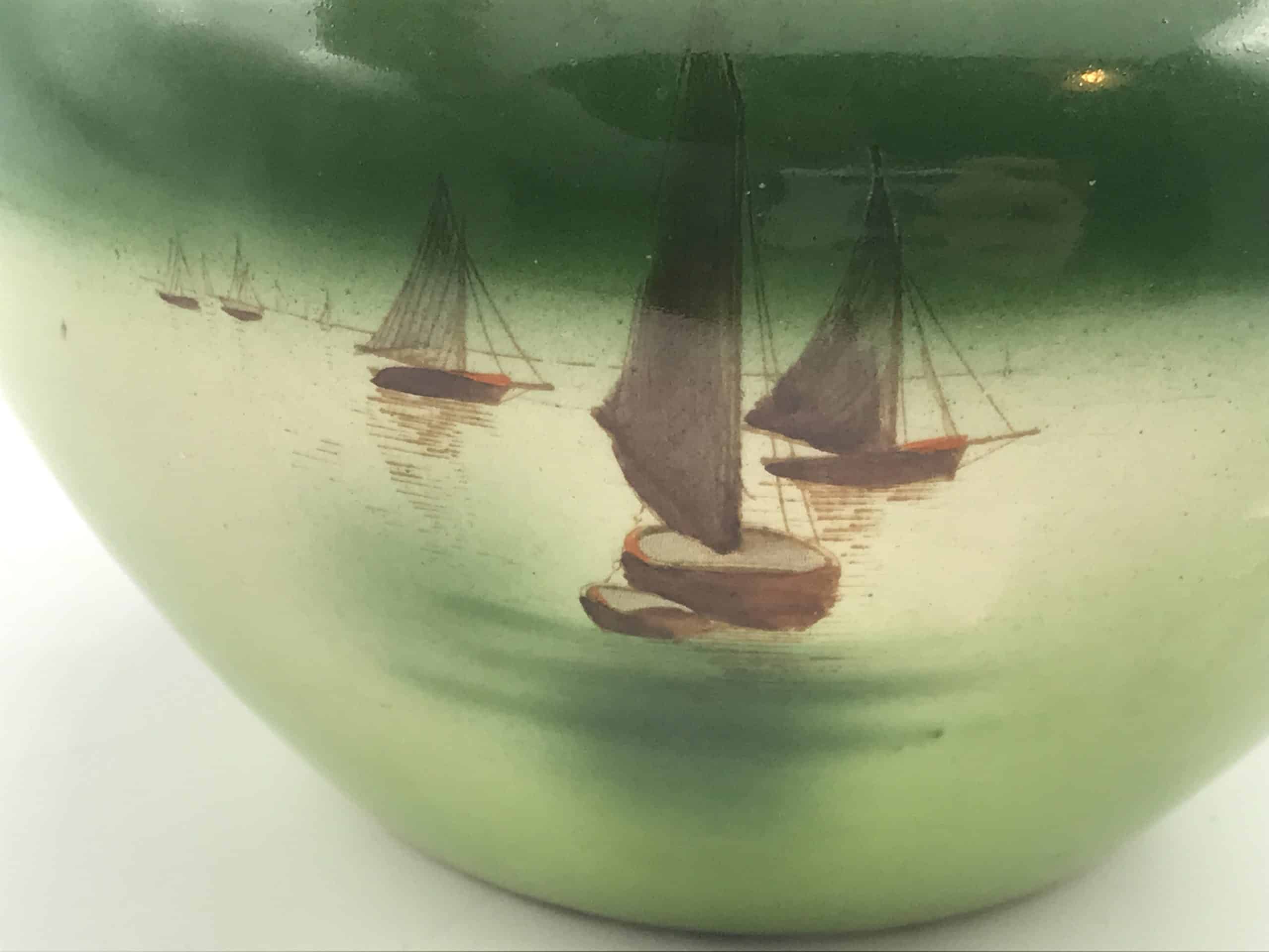 Antique Antique English Hand Painted Pottery Shelley Wileman Foley ...